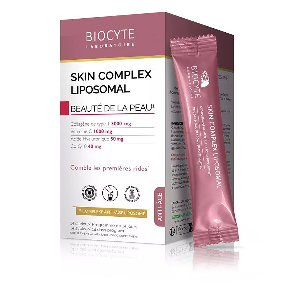 Skin Complex Liposomal - Beauté de la peau - 14 Sticks - Biocyte
