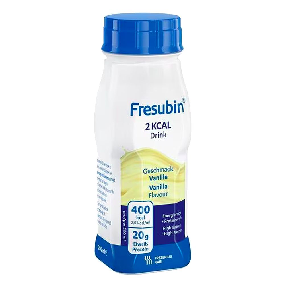 Fresubin - Drink - 2 Kcal - Boisson nutritionnelle - Vanille - 4 x 200ml