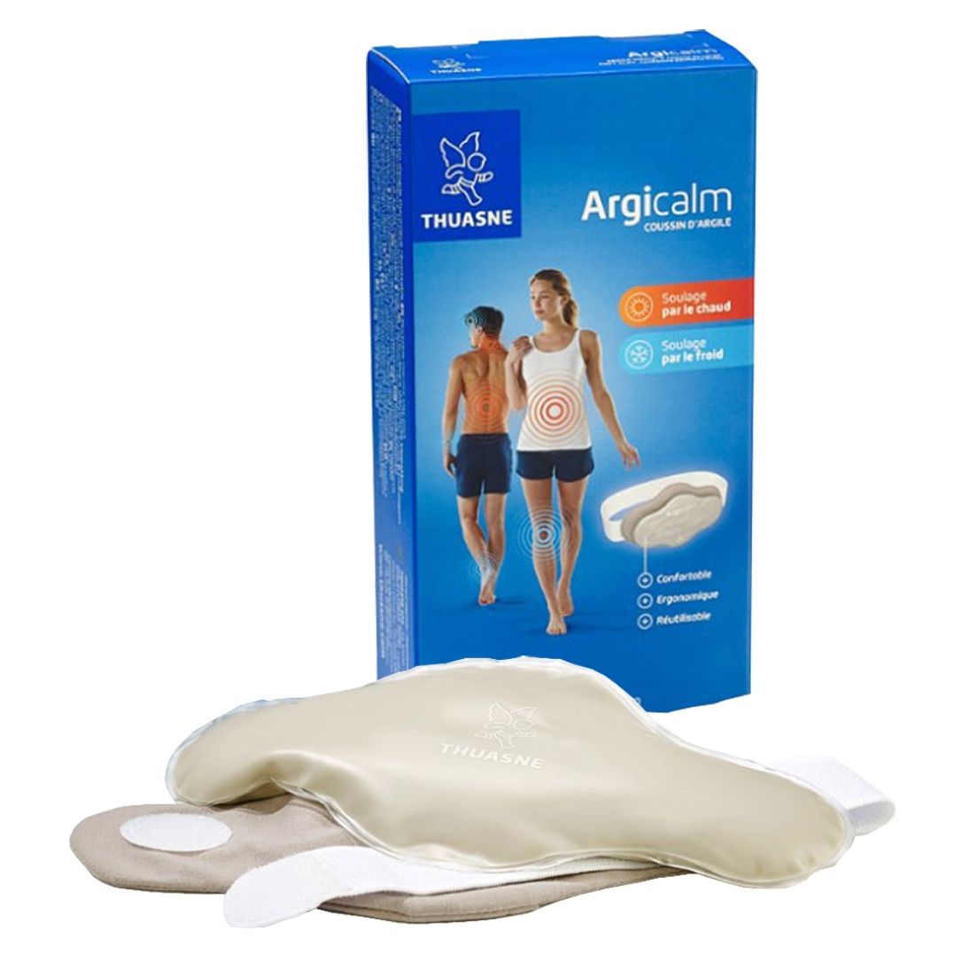 Coussin d'argile chaud-froid Argicalm Cou Dos ou Épaule - THUASNE