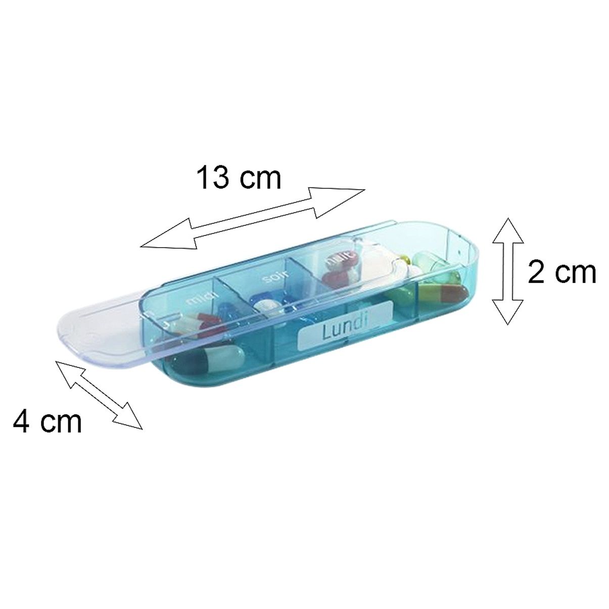 PILBOX - Pilulier Semainier Pilbox 7