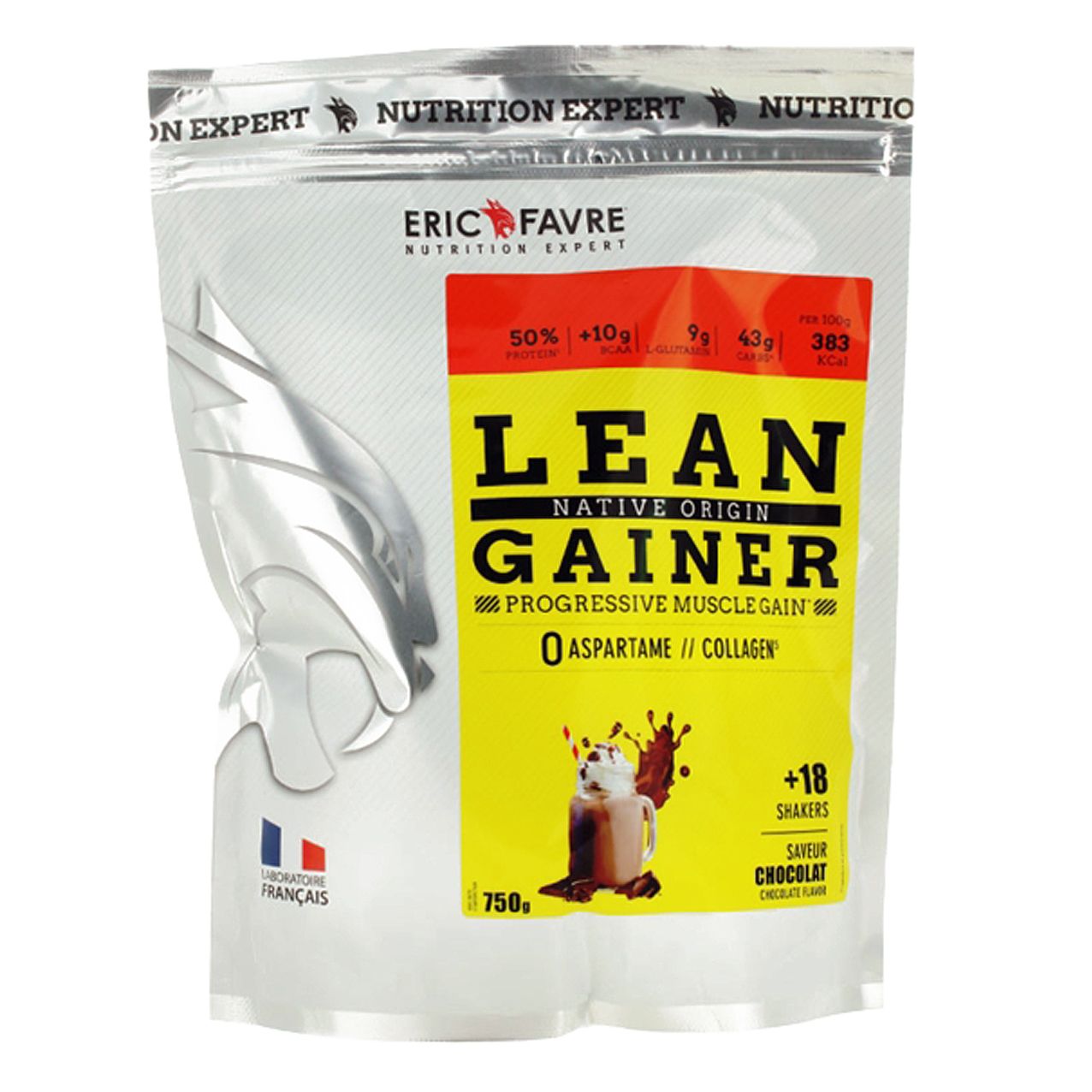 ERIC FAVRE Lean Gainer Choco - Favoriser la prise de masse musculaire ...