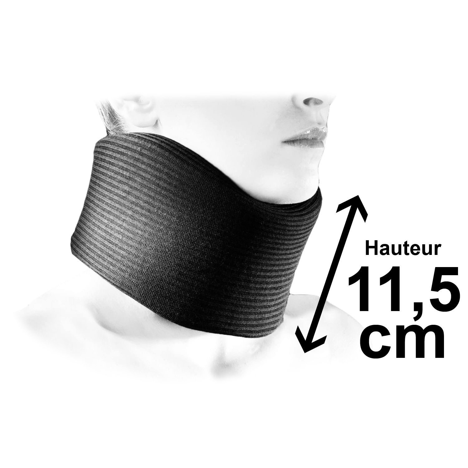 Collier cervical semi-rigide Stabineck C2 Hauteur 11,5 cm - Sober