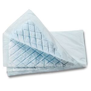 Alèse imperméable PU/Molleton avec Oeillets - PHARMAOUEST WINNCARE