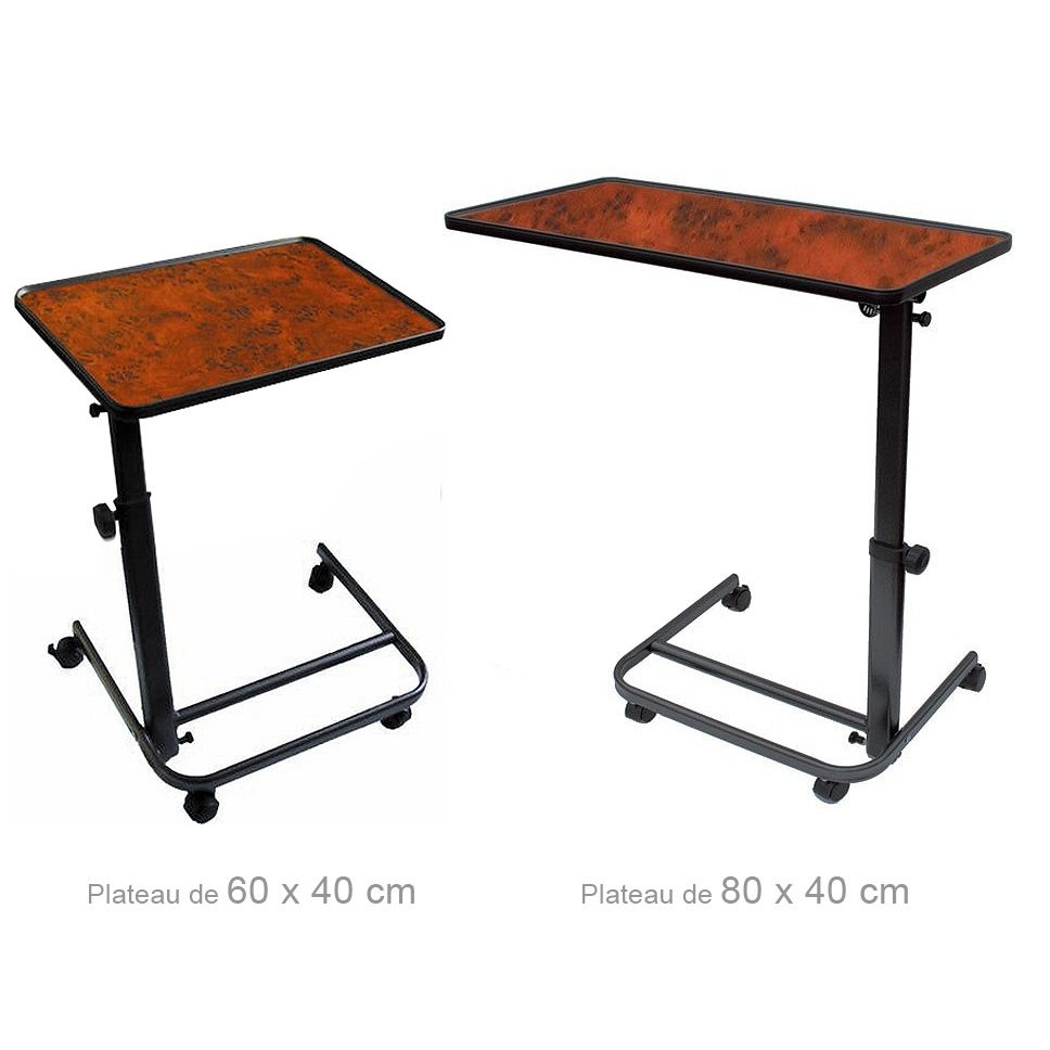 HERDEGEN - Table de lit Diffusion style Ronce de noyer